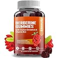 Amazon.com: Berberine Gummies 1500mg with Ceylon Cinnamon Sugar Free ...