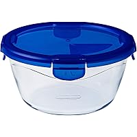 Amazon.com - Pyrex Cook & Go Rectangular Glass Food Storage Container ...