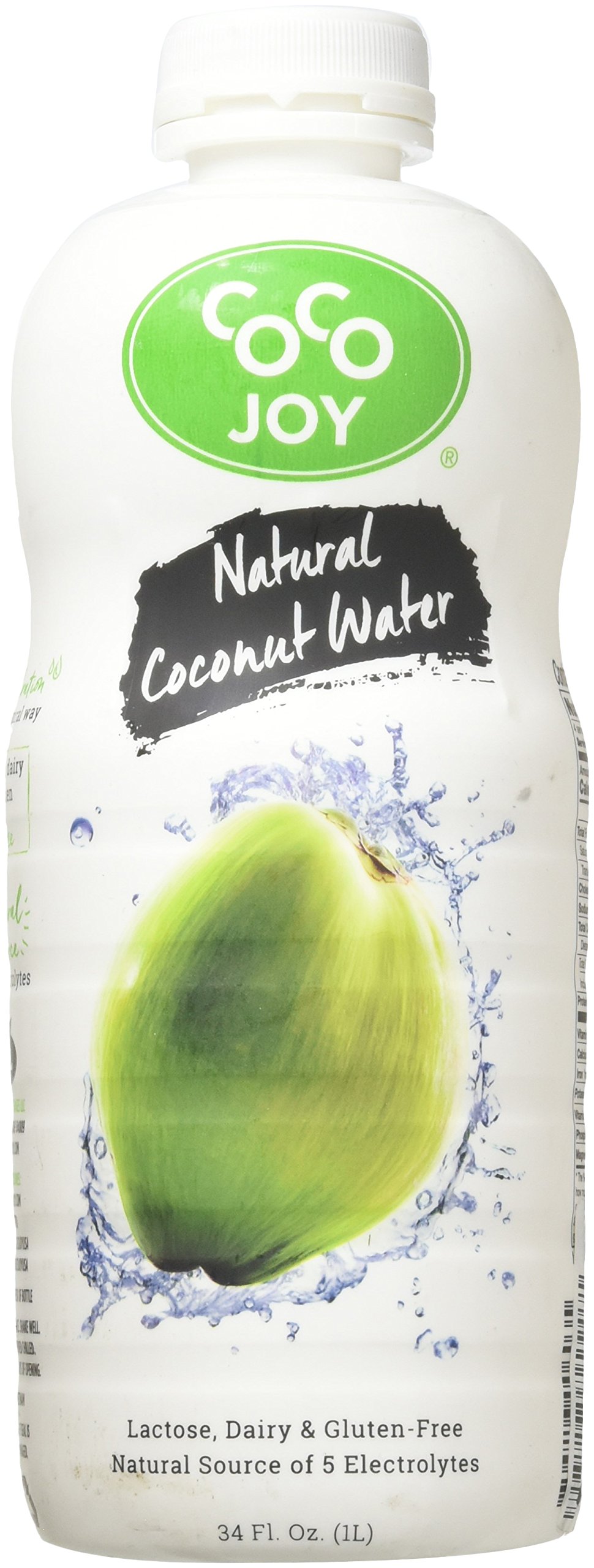 Amazon.com : 100% Organic Coco Joy Coconut Water 11 Fl oz Can - 12 Pack ...