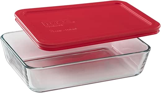 Pyrex Simply Store 3-Cup Rectangular Glass Food Storage Dish: Amazon.ca ...