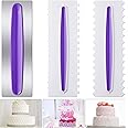 Amazon.com: 3 Pieces Cake Scraper Cake Decorating Comb Set, Stainless ...