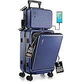 Amazon.com | TravelArim 22 Inch Carry On Luggage 22x14x9 Airline ...