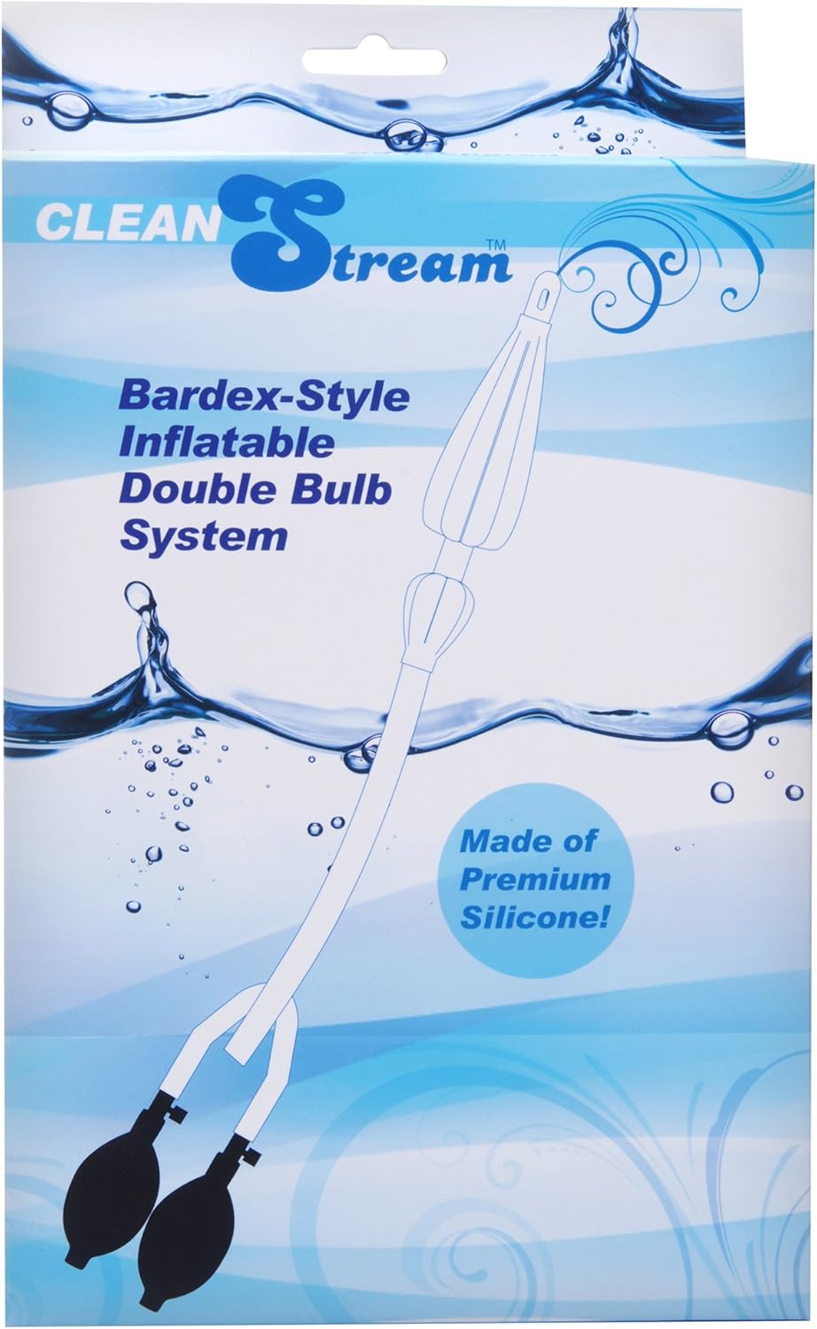 Cleanstream Clear Style Inflatable Double Bulb Enema System – BigaMart