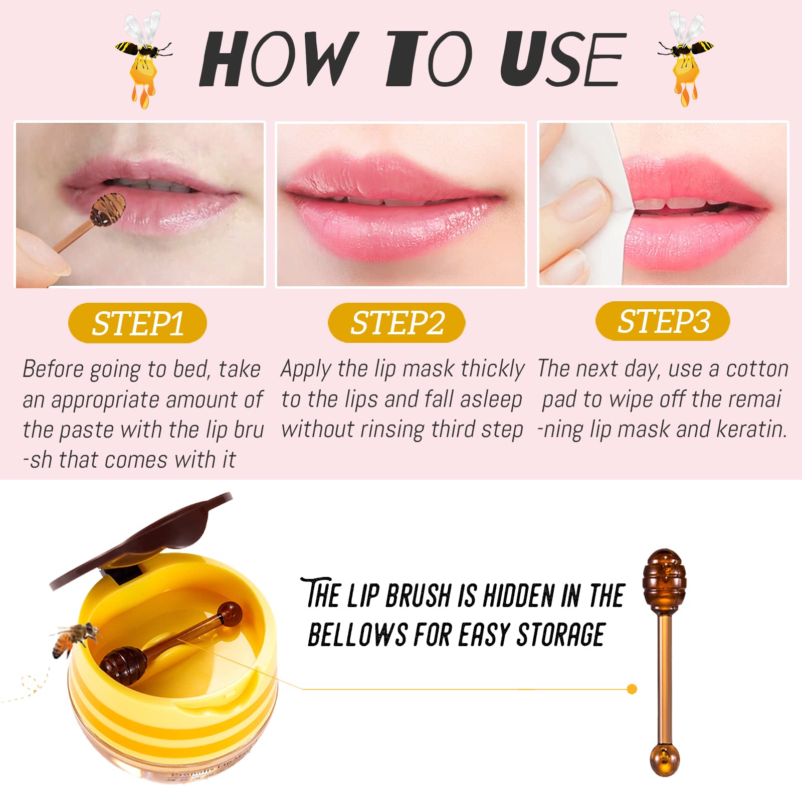 Mua Bee Balm Lip Balm Honey Pot, My Bee Balm Propolis, Honey Lip Mask ...