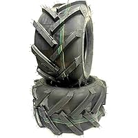 Amazon.com: TWO Tires 20x10-8 R1 Lawn Mower Lug Trencher Tractor 20x10 ...