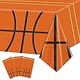 Amazon.com: XIENBLOC 3pcs Basketball Tablecloth Sports Birthday Party ...