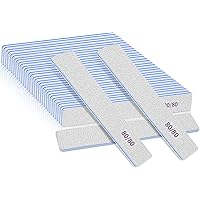 Amazon.com : 25 Pcs Nail File 80/80 Grit Nail Files for Acrylic Nails ...