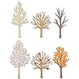 Amazon.com: Sizzix Thinlits Die Set 7PK Seasonal Trees by Jennifer Ogborn | 666025 | Chapter 4 ...