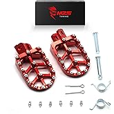 Amazon.com: MZS Motorcycle Foot Pegs, Front Motocross Footpeg MX ...