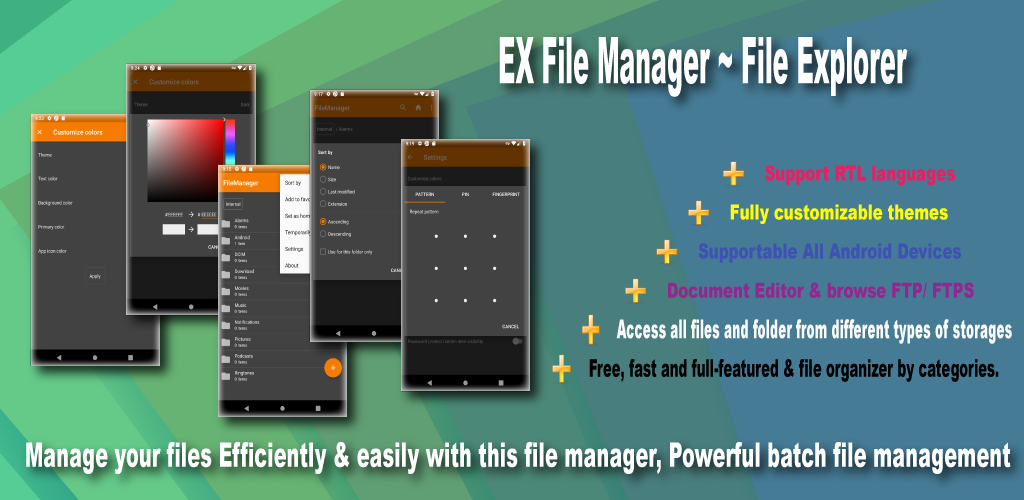 EX File Manager | File Explorer(File Browser)-Free:Amazon.com:Appstore ...