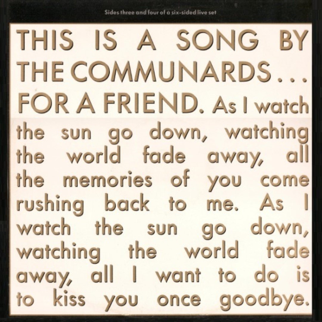 The Communards - For a Friend (Remix), You Are My World (Live), so Cold ...