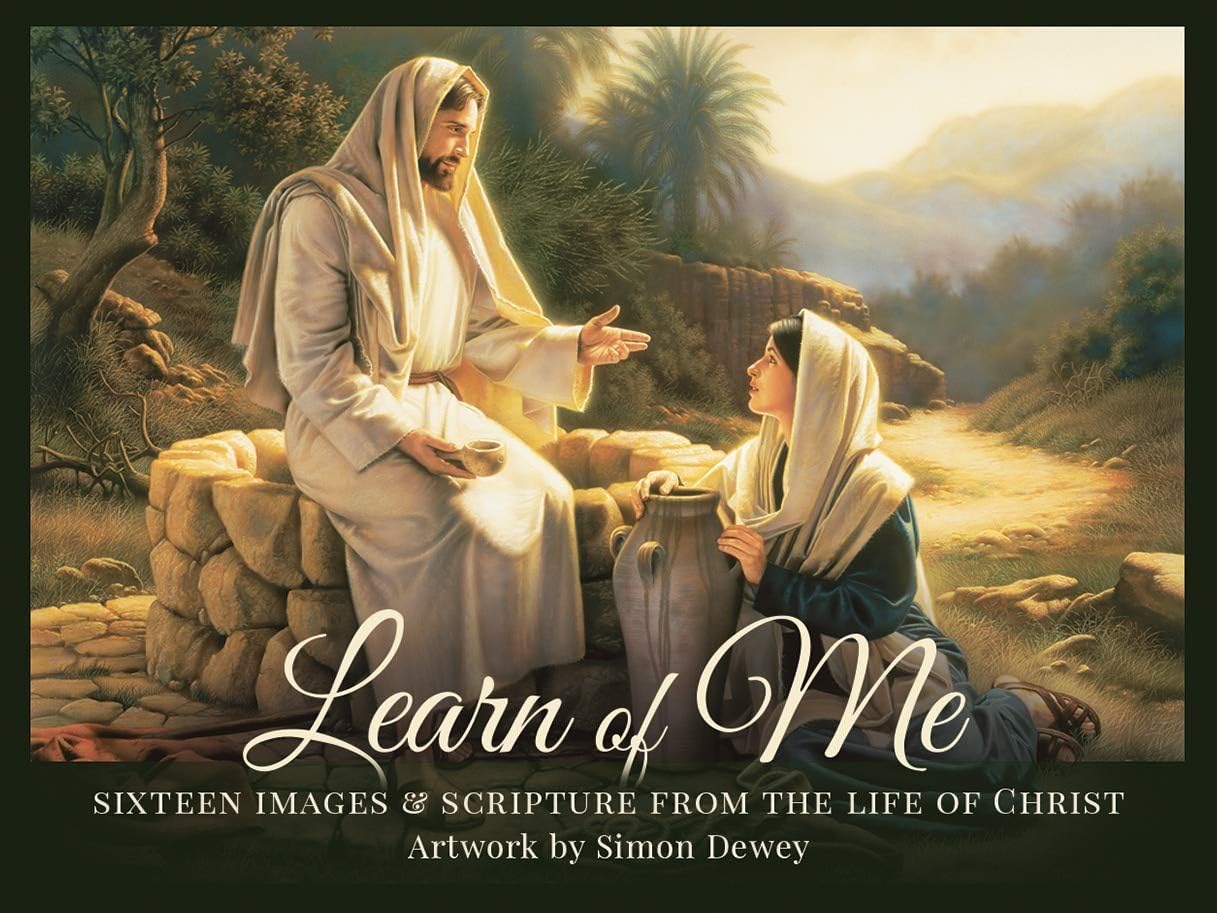 Amazon.com: Simon Dewey Learn of Me- Minicard Pack- 16 Cards- 3x4 ...