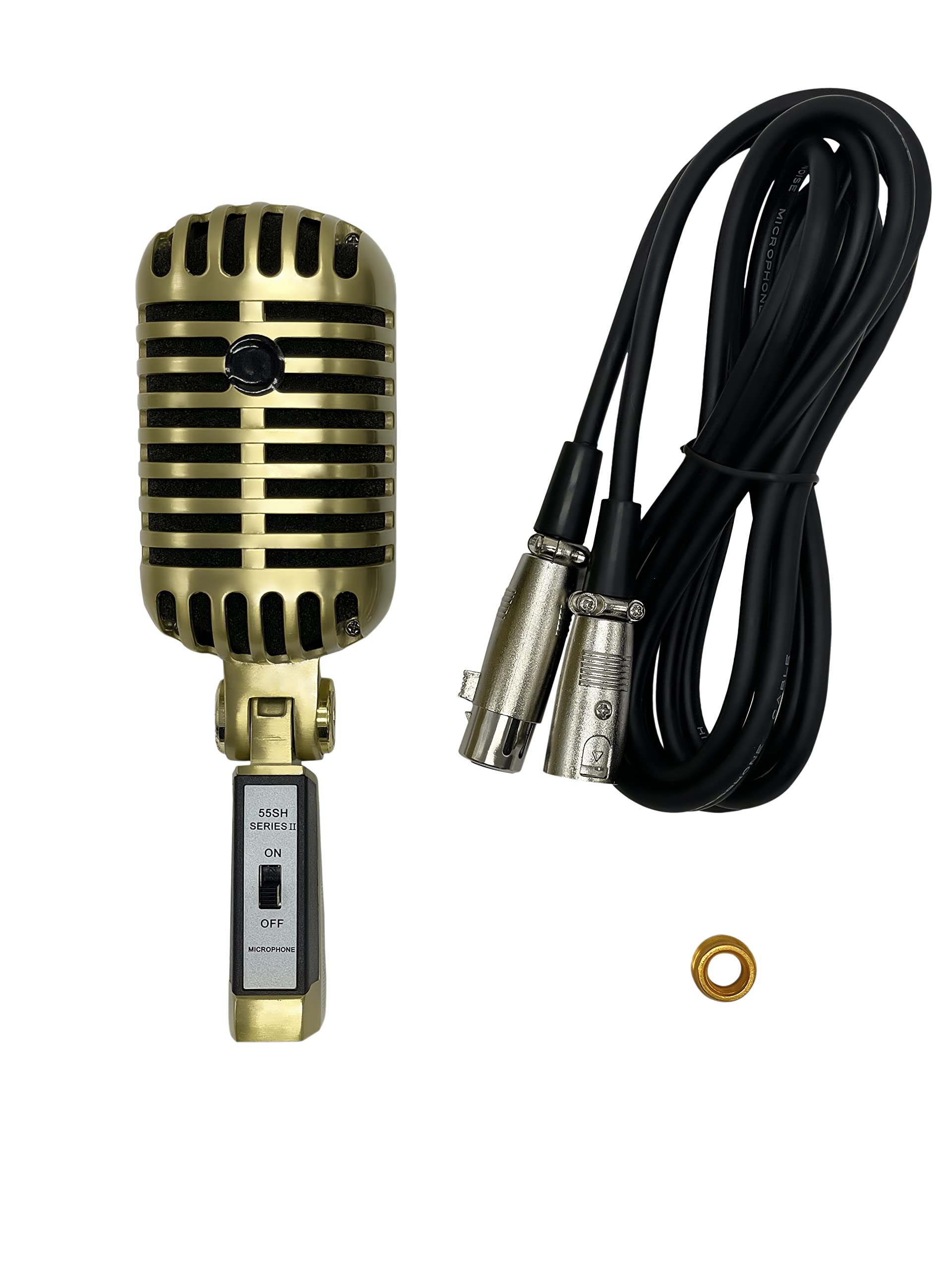 Mua Generic Vintage Metal Condenser Streaming Microphone, Gold Color ...