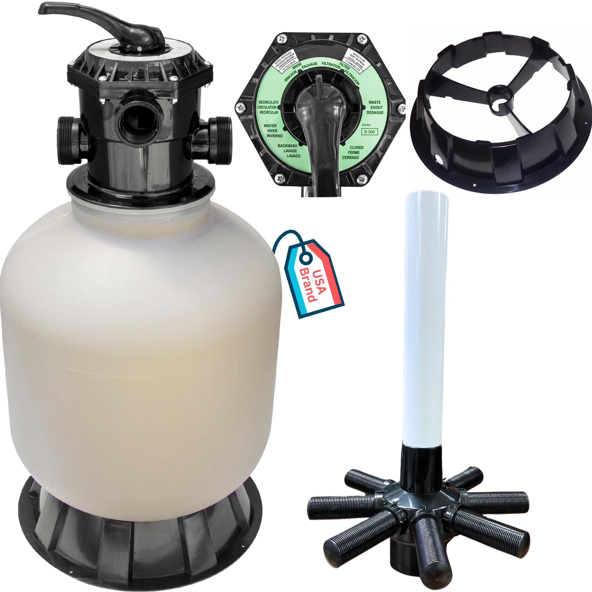 Mua HYDROTOOLS BY SWIMLINE 16 Inch Sand Filter Combo Set With Stand ...