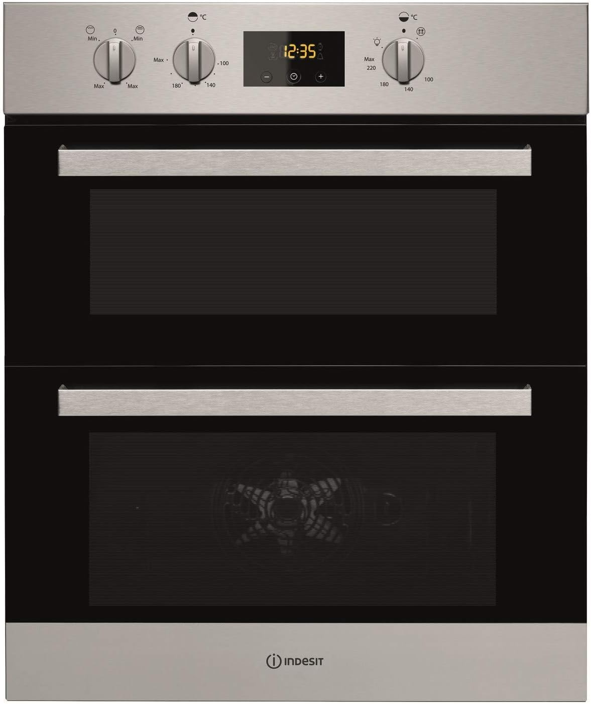 Indesit Aria IDU 6340 IX Built-in Oven - Stainless Steel: Amazon.co.uk ...