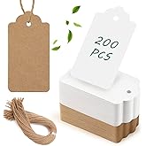 Amazon.com : SallyFashion 100PCS Gift Tags with String Attached, 2.8x0 ...