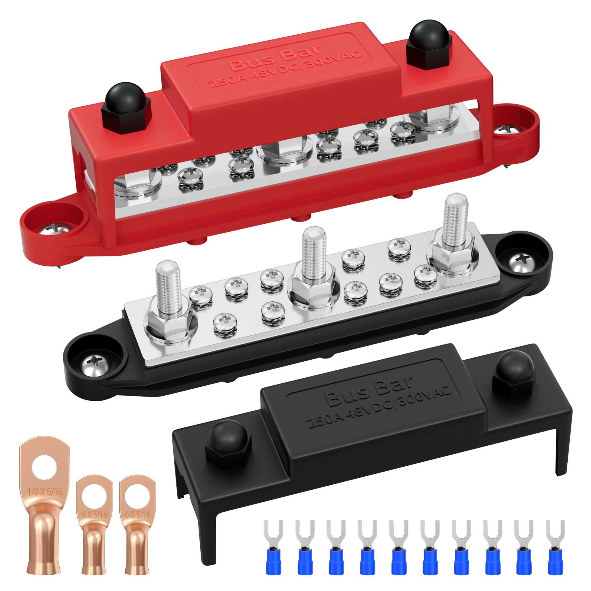 Mua Joinfworld Power Distribution Block 12V Bus Bar 250A 5/16" Stud ...
