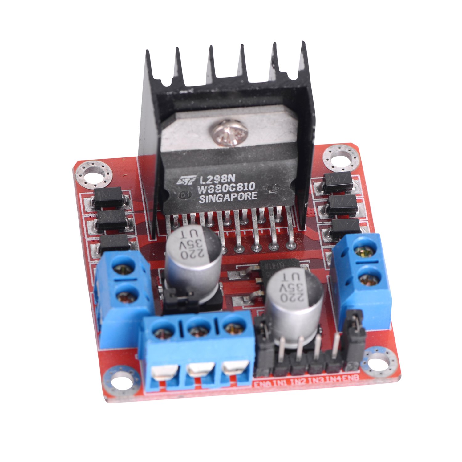 Mua 2 PCS L298N Motor DC Stepper Motor Driver Controller Board Module ...