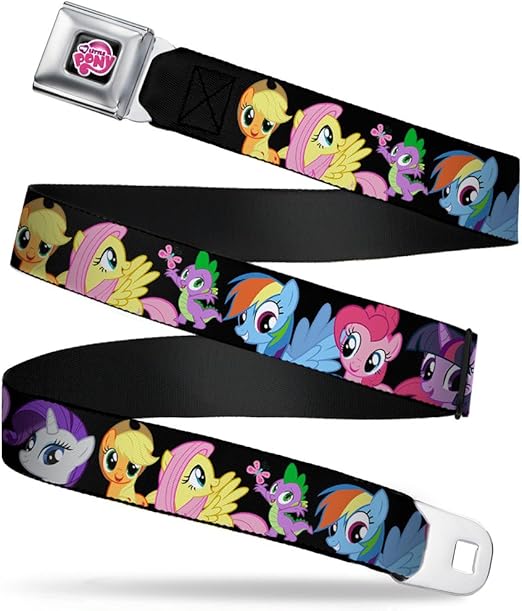 Buckle-Down Seatbelt Belt My Little Pony Regular: Amazon.com.au: Fashion