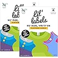 Amazon.com : Lil' Labels Clothing Label Washable for Fabric, Write on ...