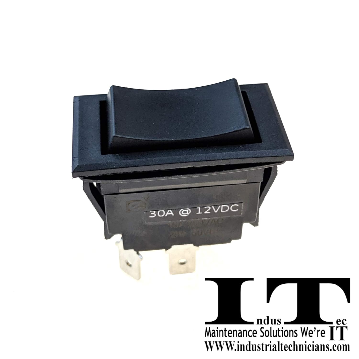 IndusTec 30 Amp Rocker Switch Polarity Reverse DC Motor Control ...