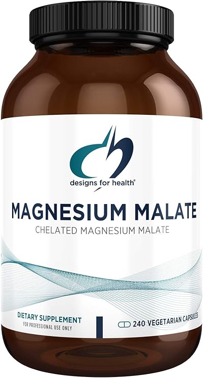 Amazon.com: Designs for Health Magnesium Malate - 360mg Bio-Available ...