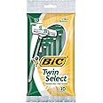 Amazon.com: BIC Twin Select, Sensitive Skin, Disposable Shaver for Men ...