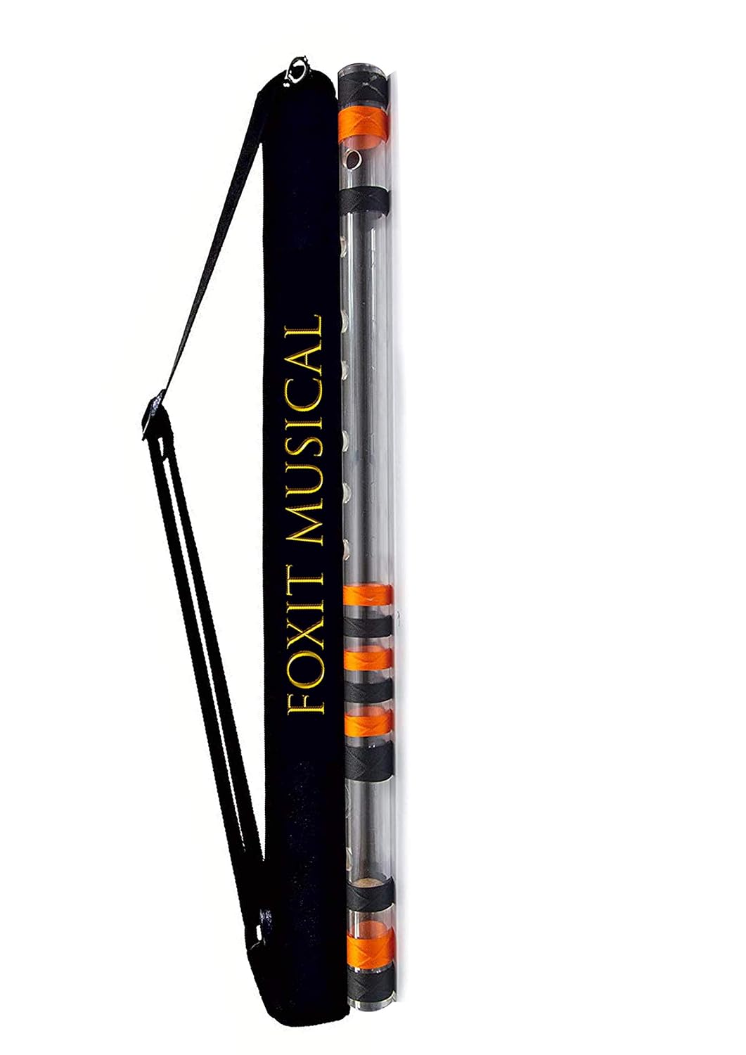 Foxit Musical Acrylic Flutes Bansuri C Sharp Right: Amazon.in: Electronics