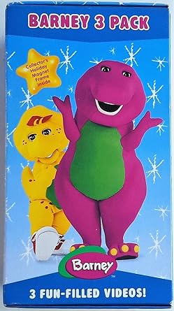 Amazon.com: Barney 3 VHS Holiday Pack: Imagination Island, Good Day ...