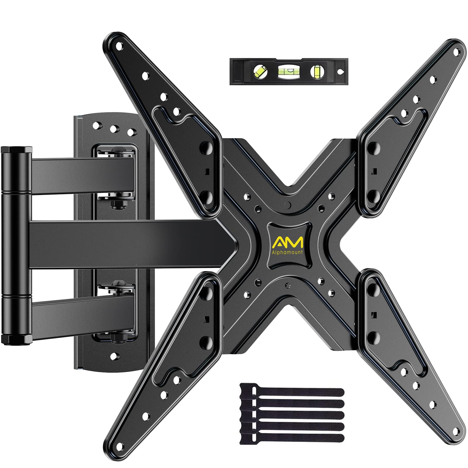 TV Mount, Full Motion TV Wall Mount Swivel and Tilt for 26-60 Inch TVs ...