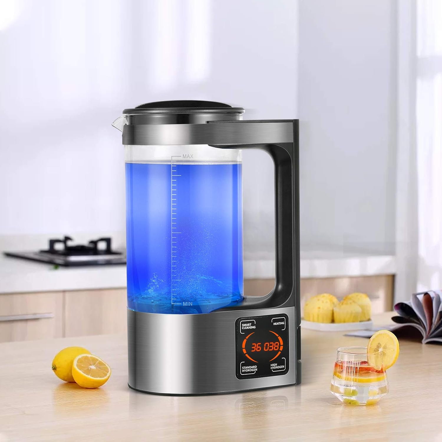 TTLIFE Hydrogen Water Generator 2L Large-Capacity Hydrogen-Rich Water ...