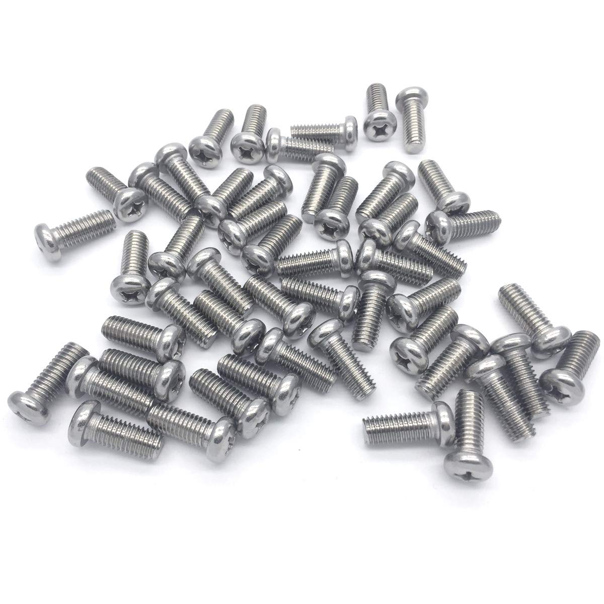 Fasteners Zinc Plated Finish M8-1.25 40mm 304 Stainless Steel Cross ...