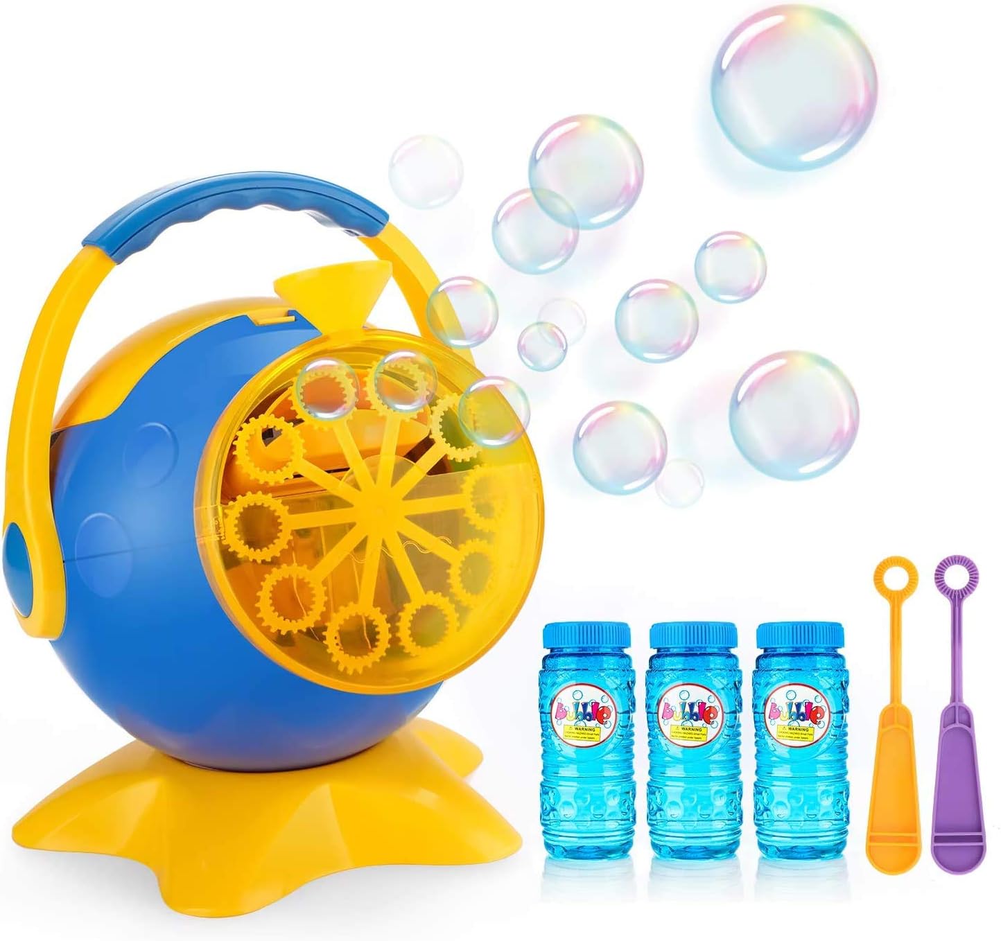 Apiker Bubble Machines for Kids, Automatic Bubble Maker Toy Octopus ...