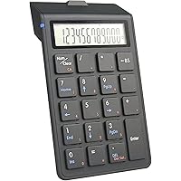 Amazon.com: Sunreed 2 in 1 Bluetooth Number Pad with Accounting Calculator,19 Key Wireless ...