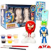 Amazon.com: Sonic the Hedgehog Paint Your Own Figurines Set - Bundle ...