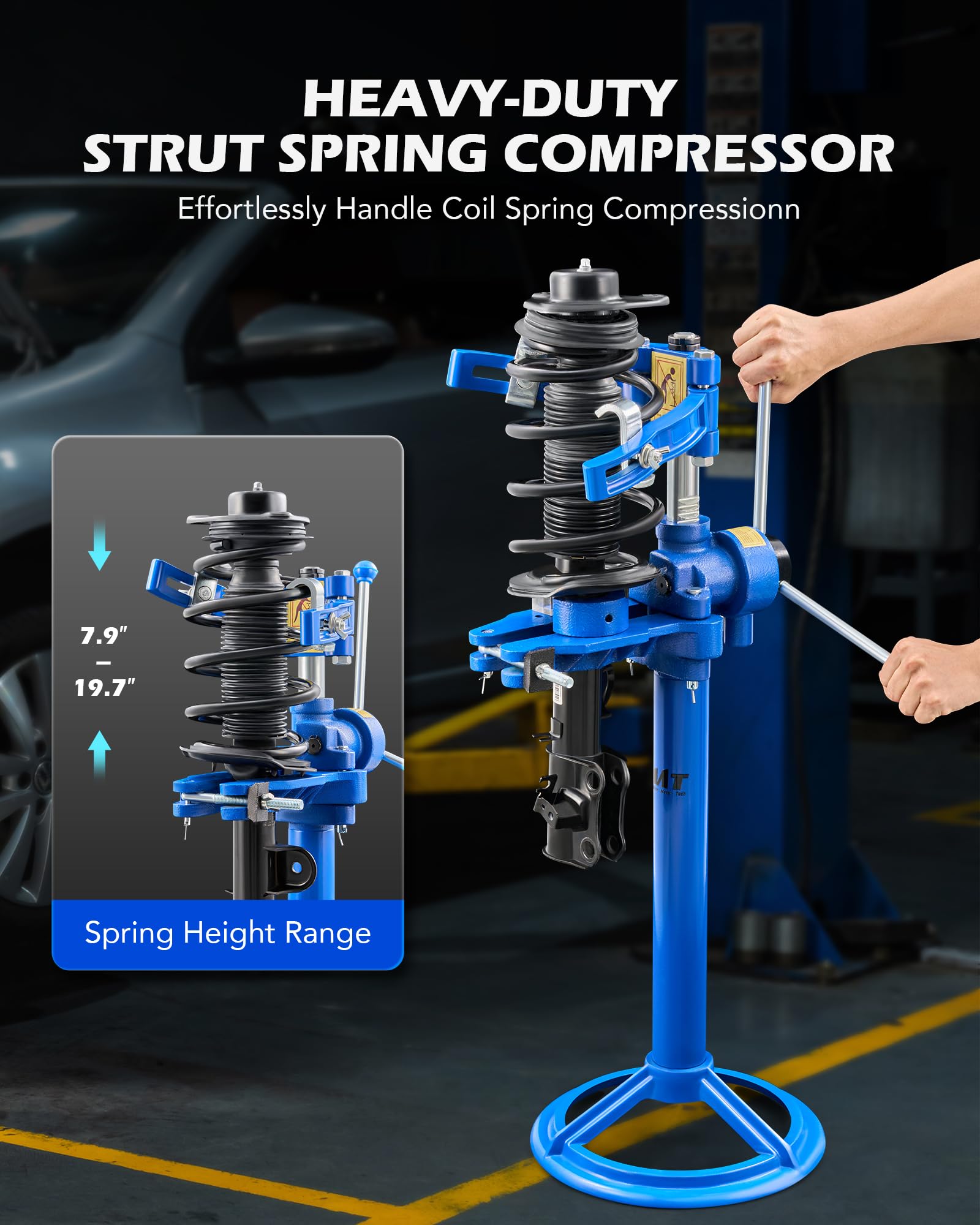Orion Motor Tech Strut Spring Compressor, Heavy Duty Coil Spring ...
