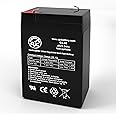 Amazon.com: AJC Replacement Battery for Lithonia ELB06042 6V, 4.5Ah ...