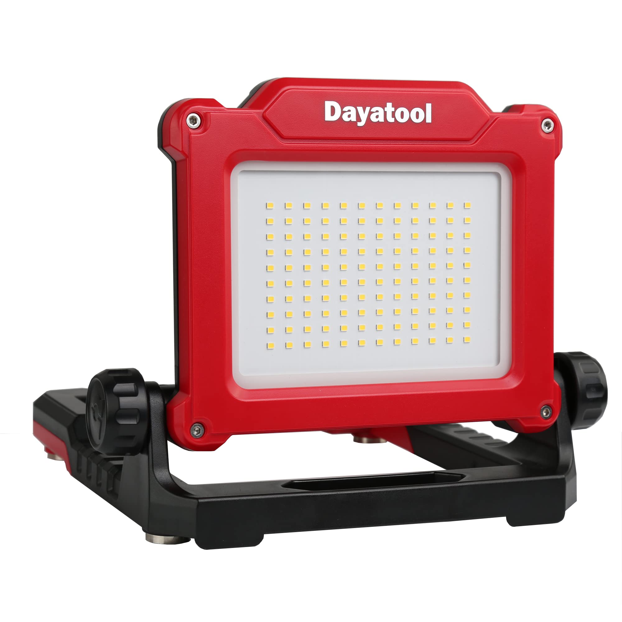 DAYATOOL 4000Lumens Work Flood Light Cordless Rechargeable Portable Led ...