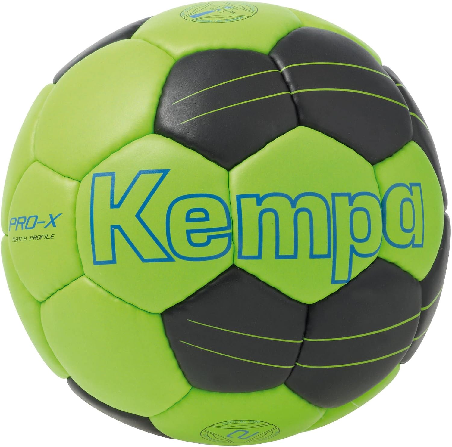 Kempa Pro-X Match Profile Handball-Ballon Vertfluo/Noir/Rouge Taille 2 ...