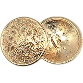 Amazon.com: 10PCS Clothes Button - Retro Hollow Sewing Button Shank ...