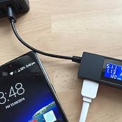 PortaPow Dual USB V3 Power Monitor with Data Blocker: Amazon.co.uk ...