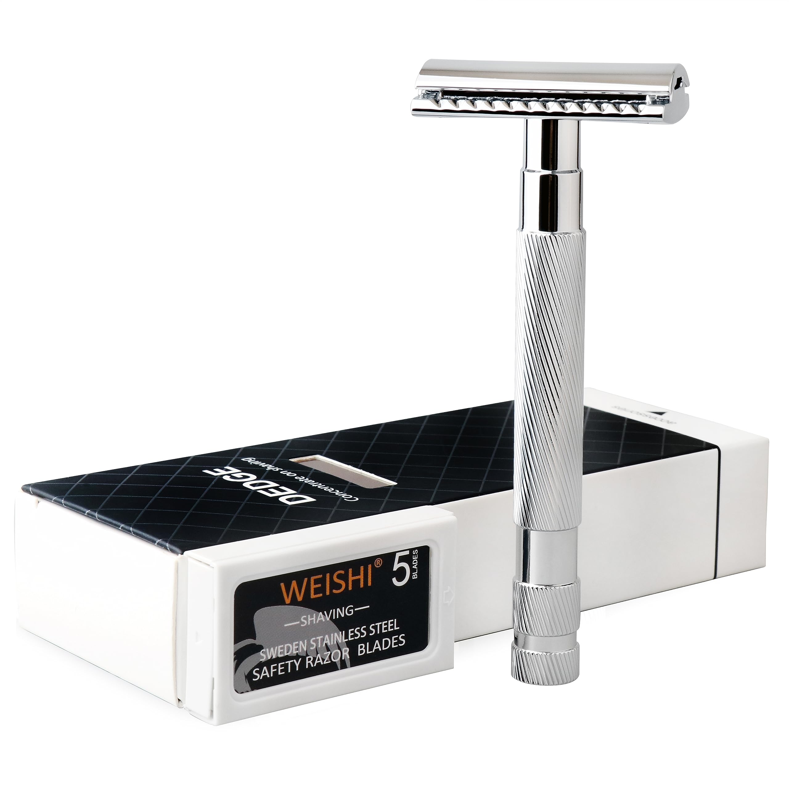 DEDGE Classic Double Edge Safety Razor Single Blade Razor For Men ...