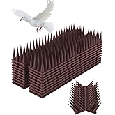Amazon.com : Bird Spikes for Outside, 20 Pack Bird Spikes, High Thorn Bird Deterrent Spikes ...