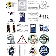 Amazon.com: 20 Pcs Stickers Pack Doctor Laptop Who Waterproof Aesthetic ...