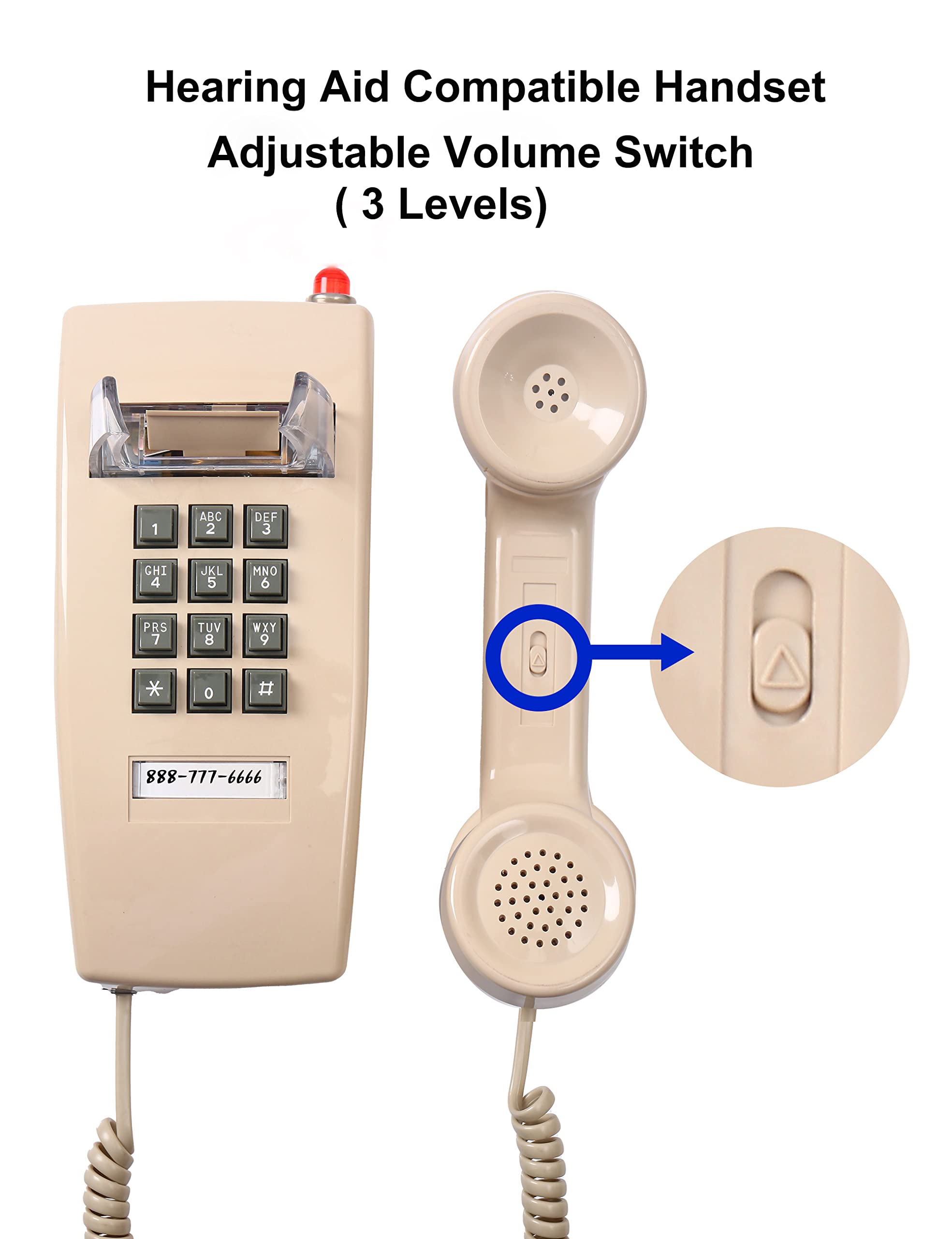 Mua HTMengt Traditional Wall Phones for Landline Mechanical Bell ...