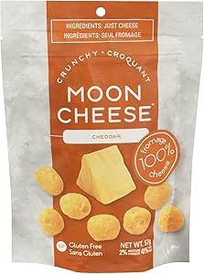 MOON CHEESE Medium Cheddar Cheese, 57g: Amazon.ca: Grocery