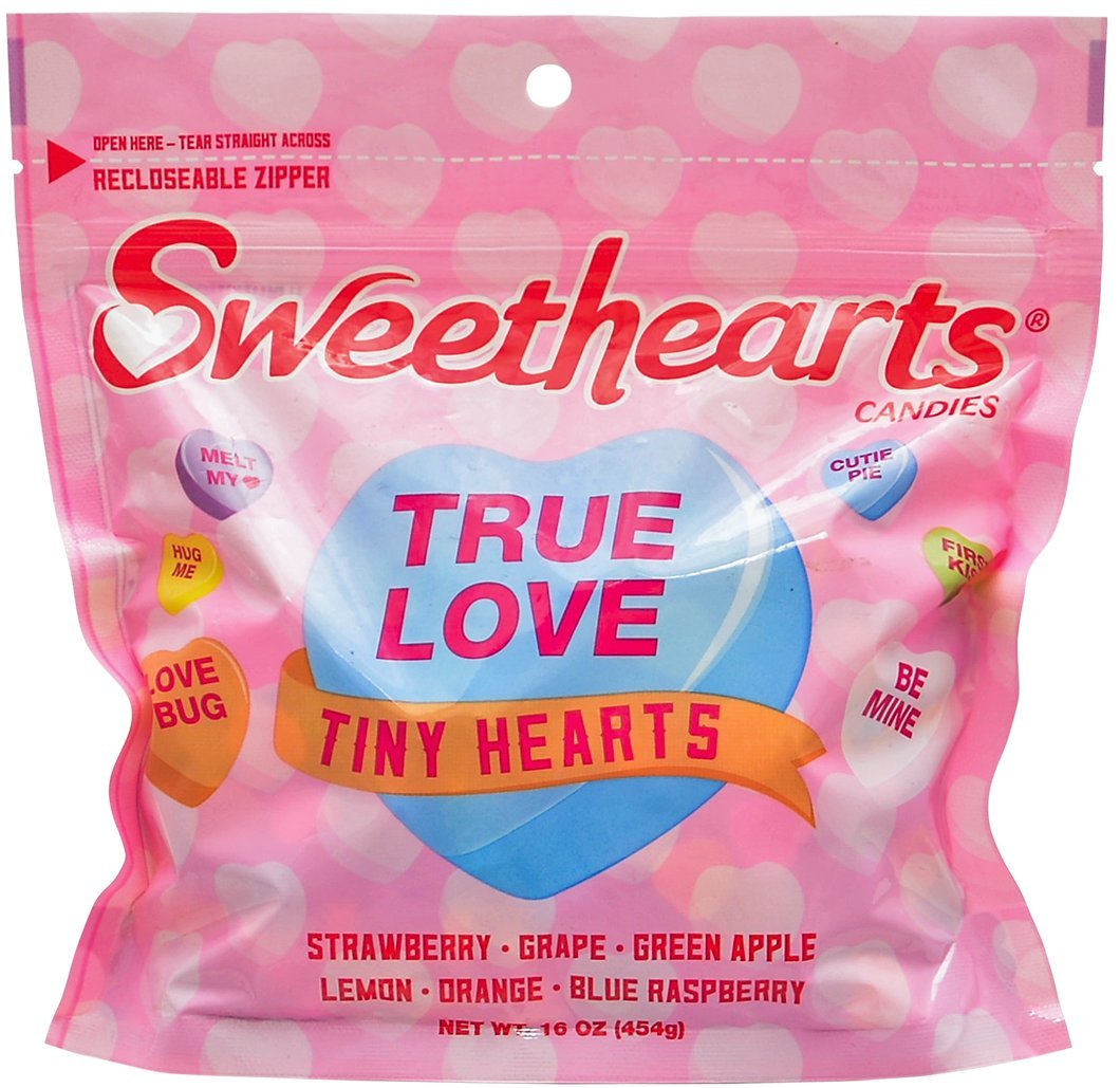 Amazon.com : Sweethearts Candies, Classic Flavors, 16 oz : Grocery ...
