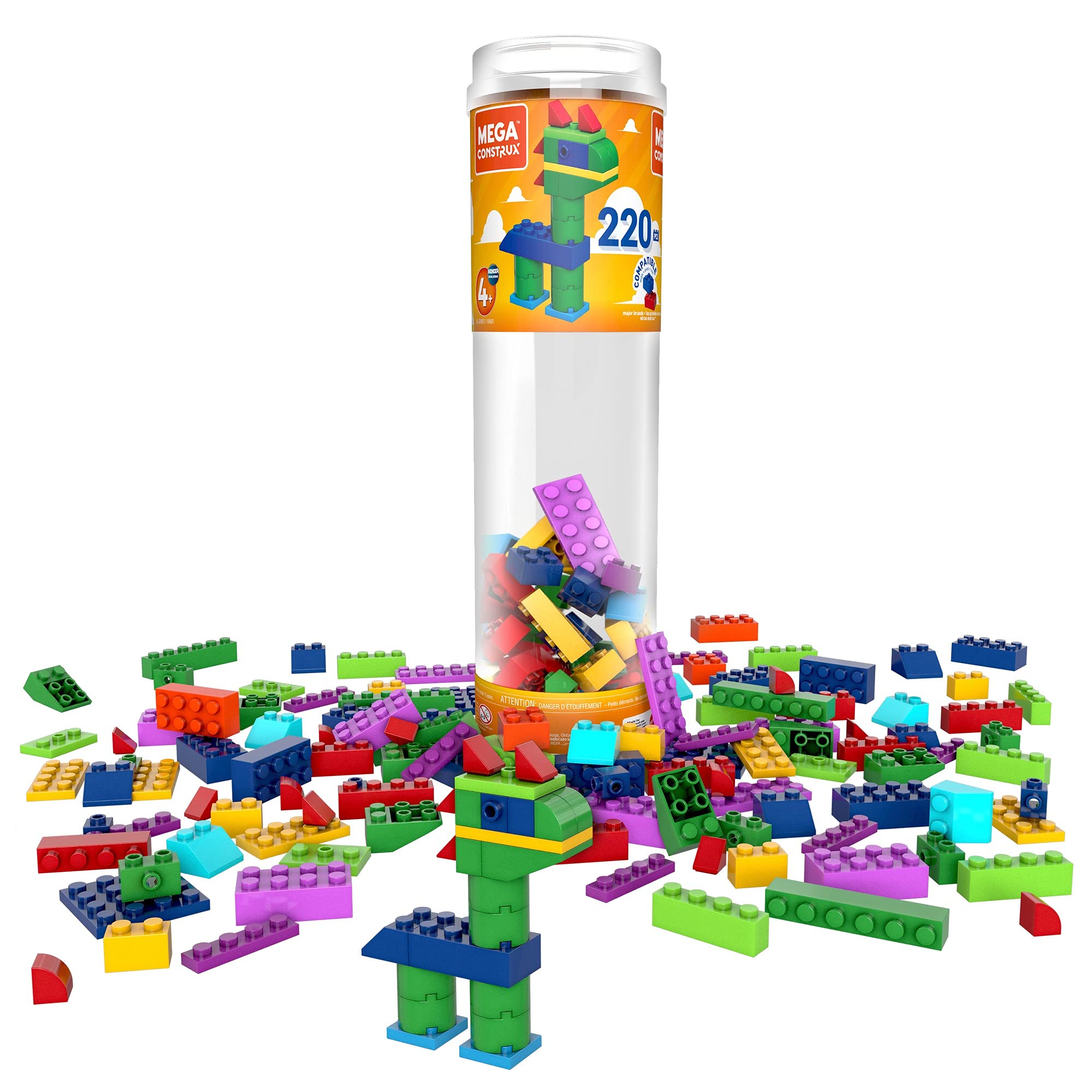 Mua MEGA Construx Kids Blocks Toy Set, Open-Ended Building Bricks Tube ...