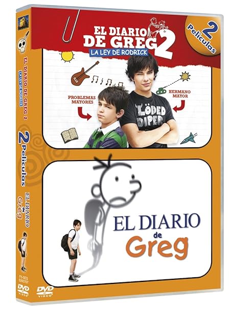 Duo- Diario De Greg 1 Y 2 [DVD]: Amazon.es: Zachary Gordon, Robert ...