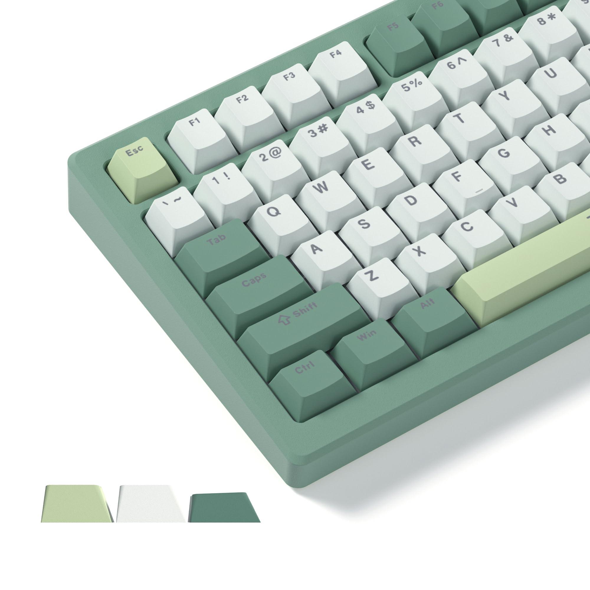 Mua Womier Shine Through Keycaps, PBT Keycaps 60 65 75 100 Percent ...